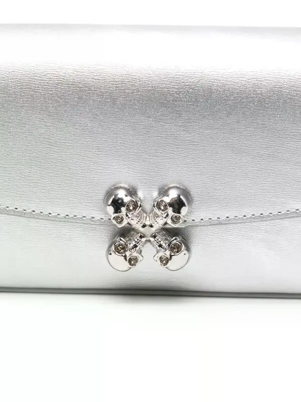 Alexander McQueen Small Skull Flower Shoulder Bag