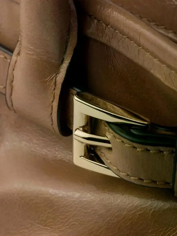 Prada Mini Bonnie Leather Tote Bag