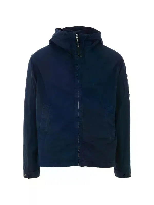 C.P. COMPANY Hooded Jacket With Logo Patch
