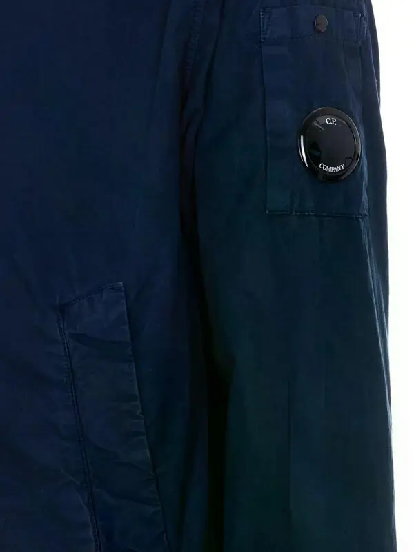 C.P. COMPANY Hooded Jacket With Logo Patch