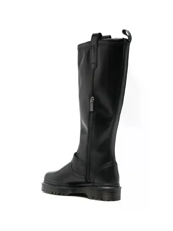 Dr. Martens Anistone Round-toe Buckle Boots