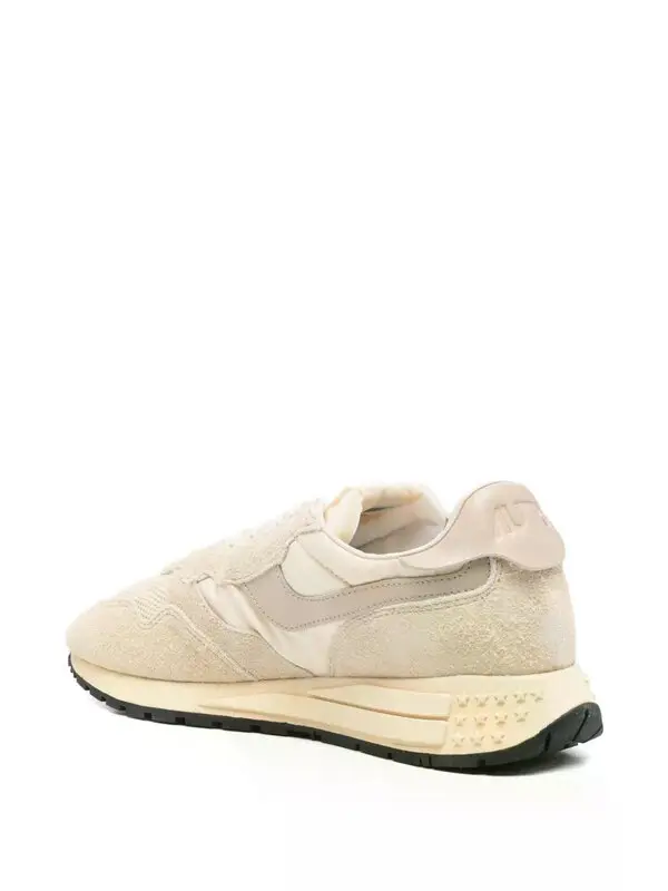 AUTRY Suede Net Sneakers - Neutrals