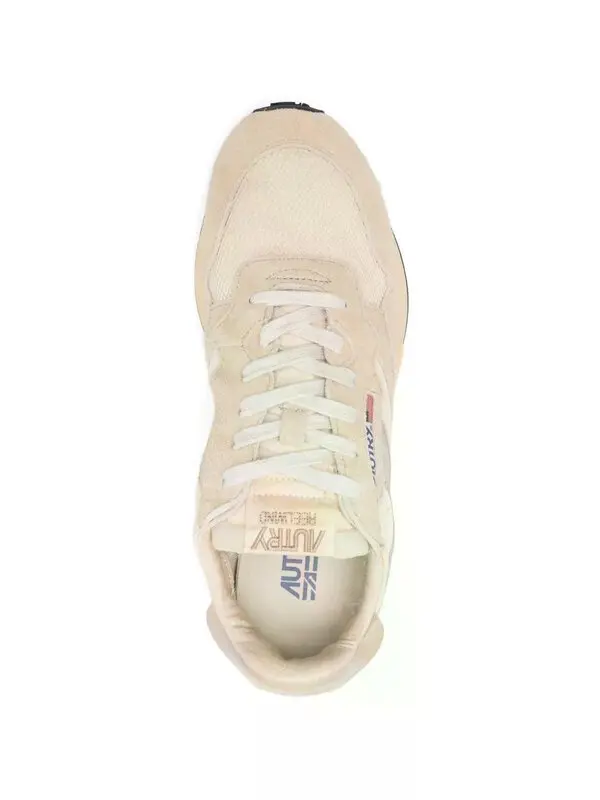 AUTRY Suede Net Sneakers - Neutrals