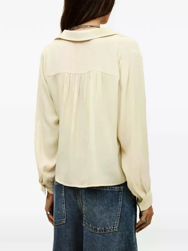 Ba&sh Riata Ruffled-detail Shirt