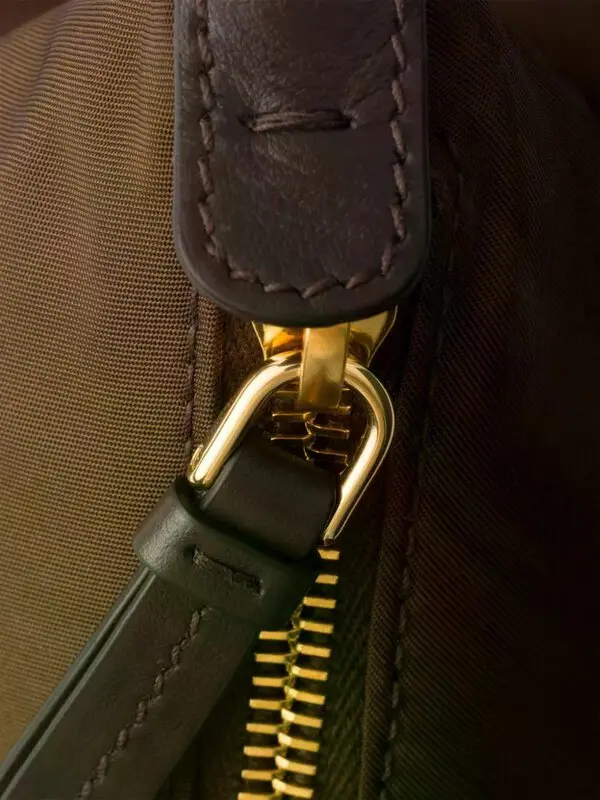 Prada Explore Padded Shoulder Bag - Brown