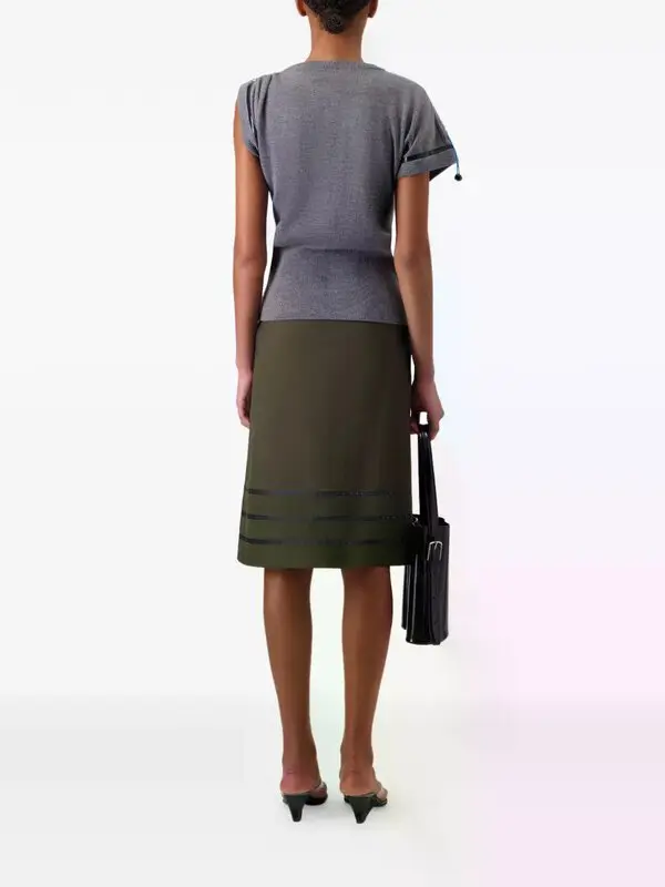 Coperni Cap-sleeves T-shirt