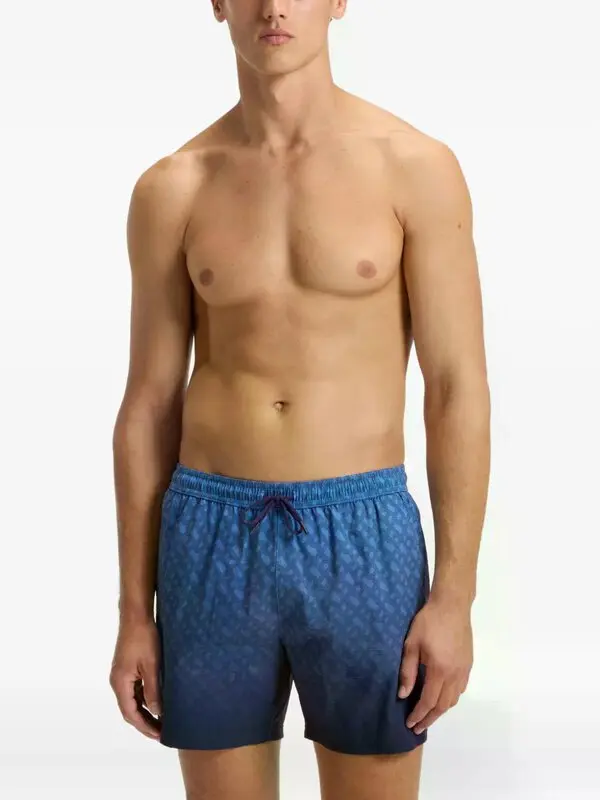 BOSS Vale Logo-badge Swim Shorts