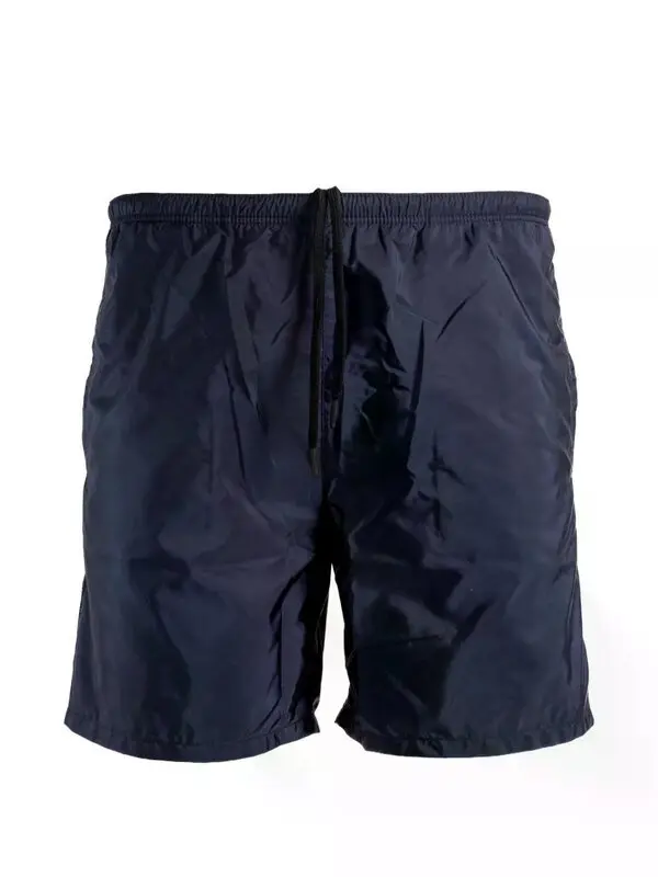 Prada Drawstring Swim Shorts - Blue