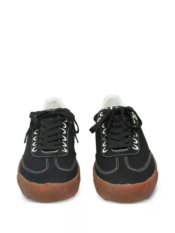 Mihara Yasuhiro Contrast Stitching Leather Sneakers