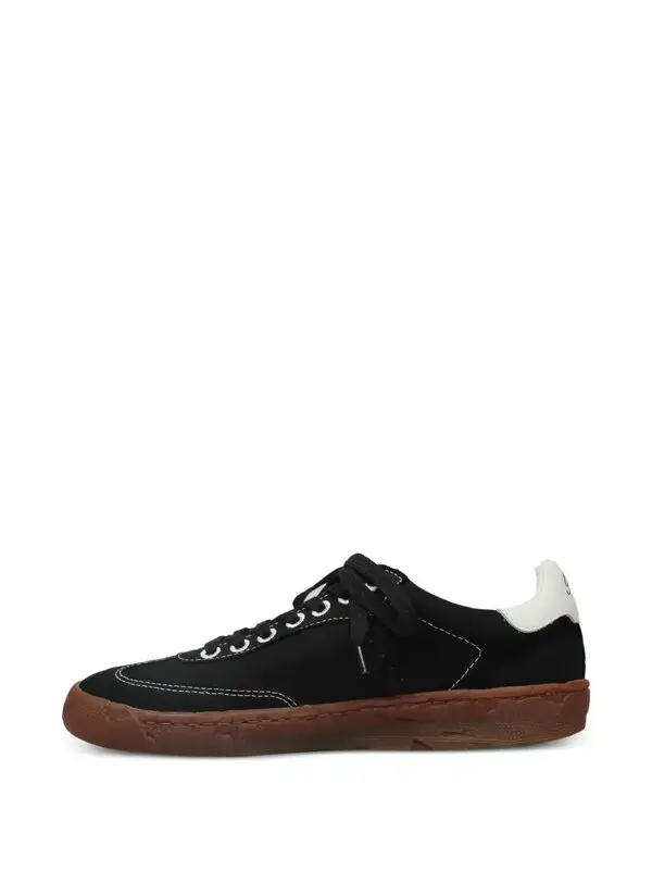 Mihara Yasuhiro Contrast Stitching Leather Sneakers