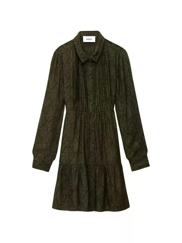 Ba&sh Rosyna Snake-pattern Mini Dress