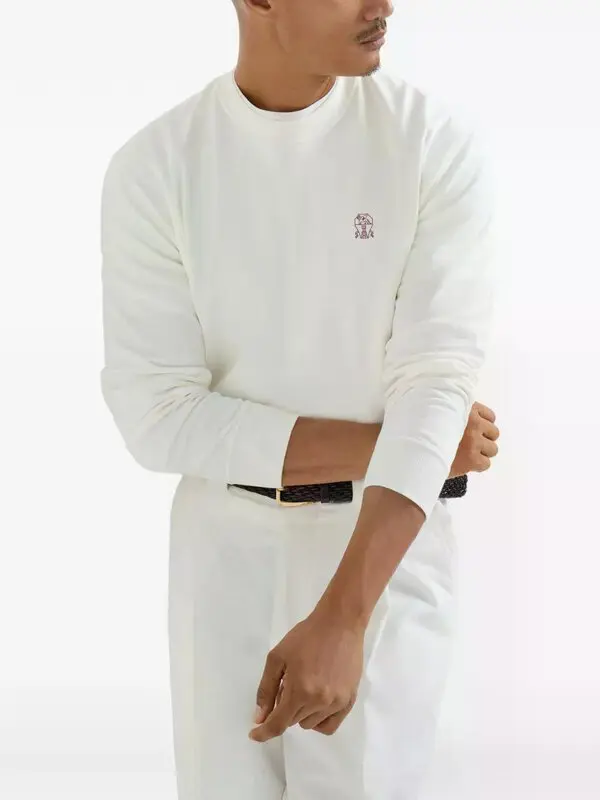 Brunello Cucinelli Logo-print Sweatshirt