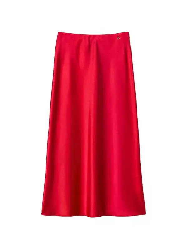 TWINSET A-line Satin Skirt