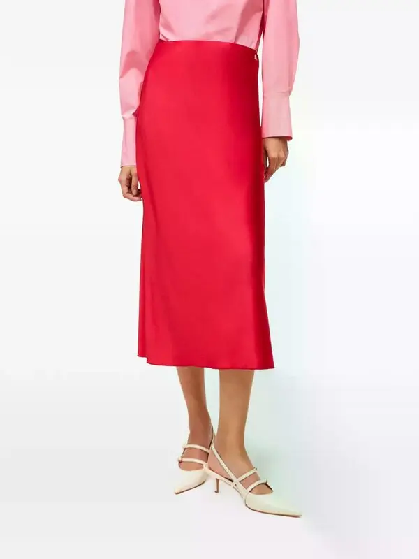 TWINSET A-line Satin Skirt