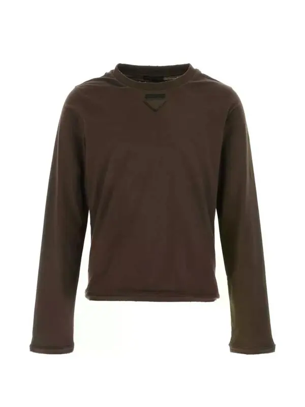 Prada Triangle-logo T-shirt
