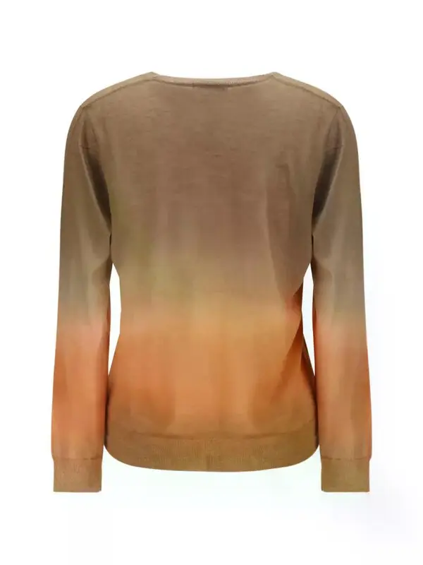 MIRROR IN THE SKY Button Ombre Cardigan