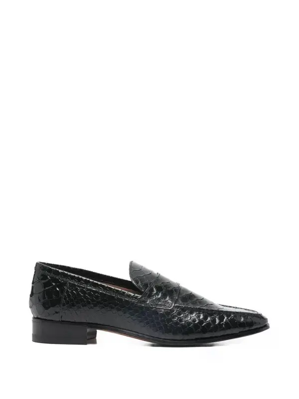 Paris Texas Alain Reptile-effect Loafers