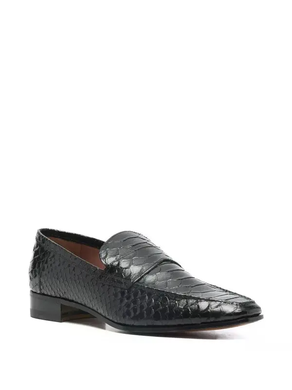 Paris Texas Alain Reptile-effect Loafers