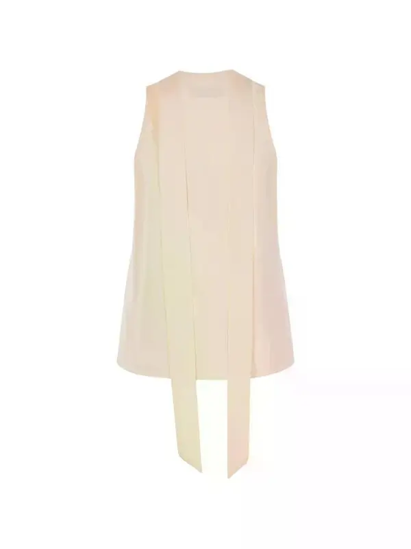 Raquel Diniz Tie-neck Sleeveless Blouse