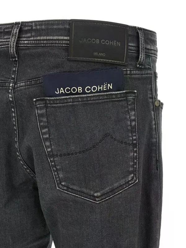 Jacob Cohen Bard Stonewashed Jeans - Grey