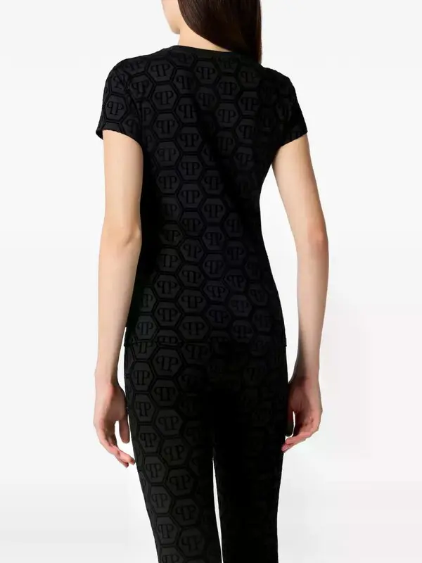 Philipp Plein Jacquard Monogram T-shirt