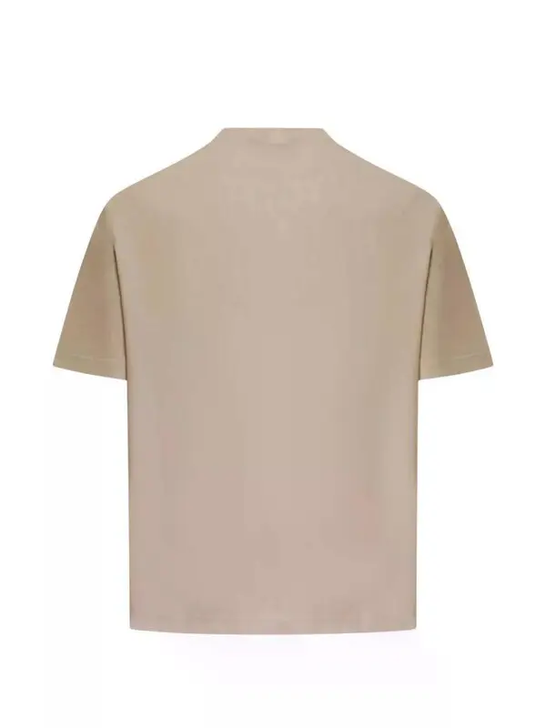 Stone Island Round-neck Logo-patch T-shirt