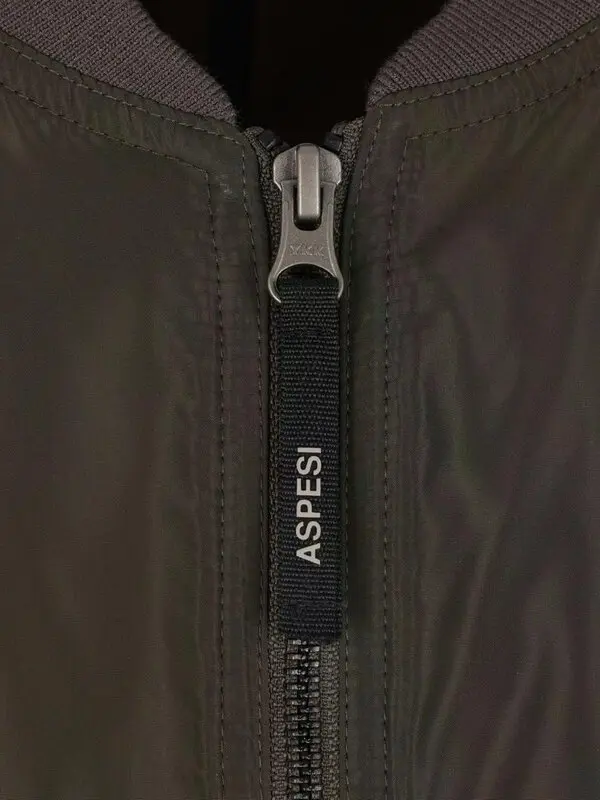 Aspesi Military Jacket With Zip Pockets - Brown