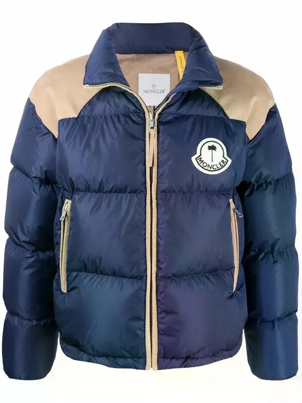 Palm Angels X Moncler Logo-patch Padded Jacket