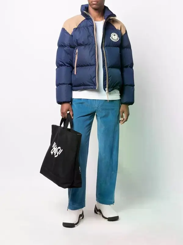 Palm Angels X Moncler Logo-patch Padded Jacket