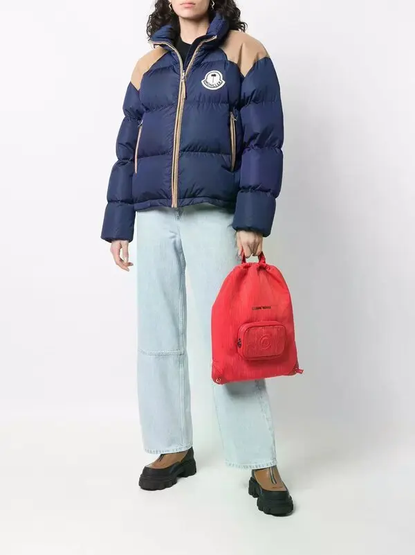 Palm Angels X Moncler Logo-patch Padded Jacket