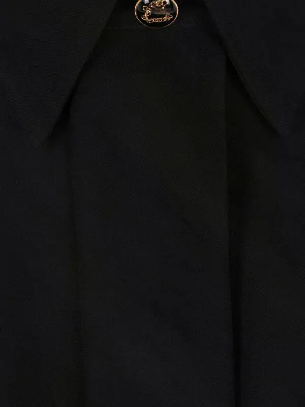 Elisabetta Franchi Tie Detail Blouse