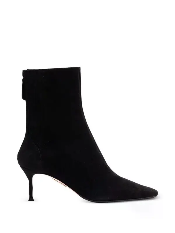 AQUAZZURA Saint Honore Ankle Boots - Black