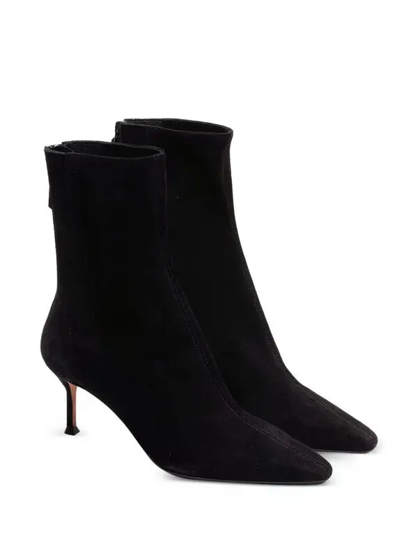 AQUAZZURA Saint Honore Ankle Boots - Black