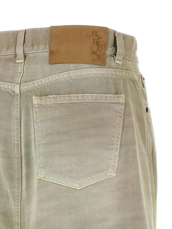 HAIKURE Panel Construction Asymmetric Skirt