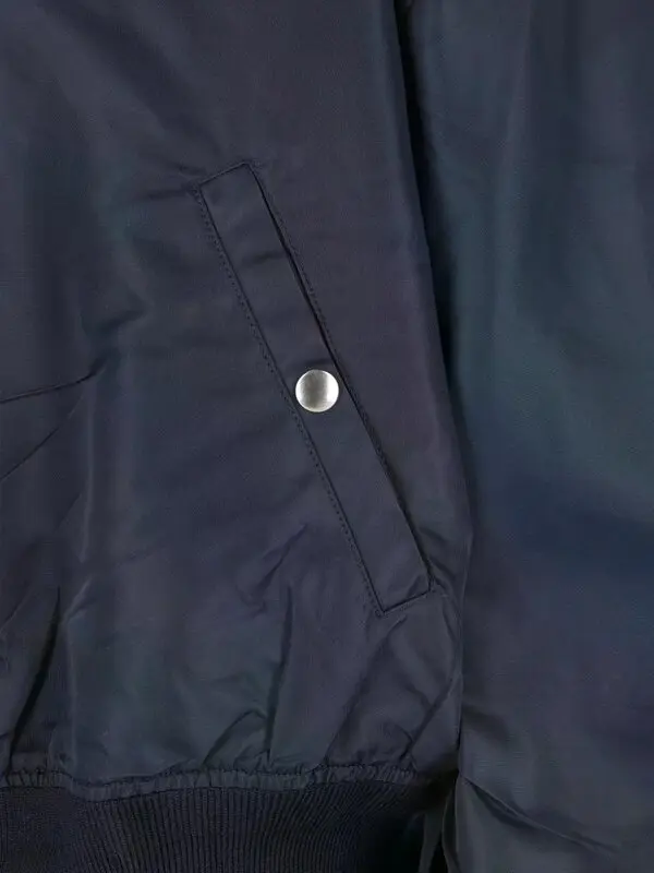 Prada Logo-plaque Bomber Jacket
