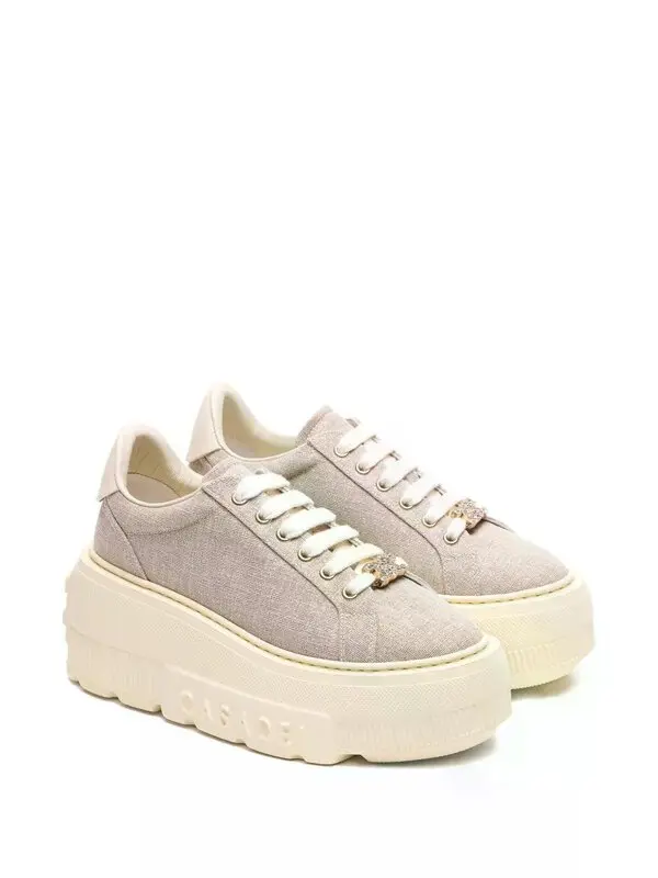 Casadei Nexus Solar Eclipse Platform Sneakers - Grey