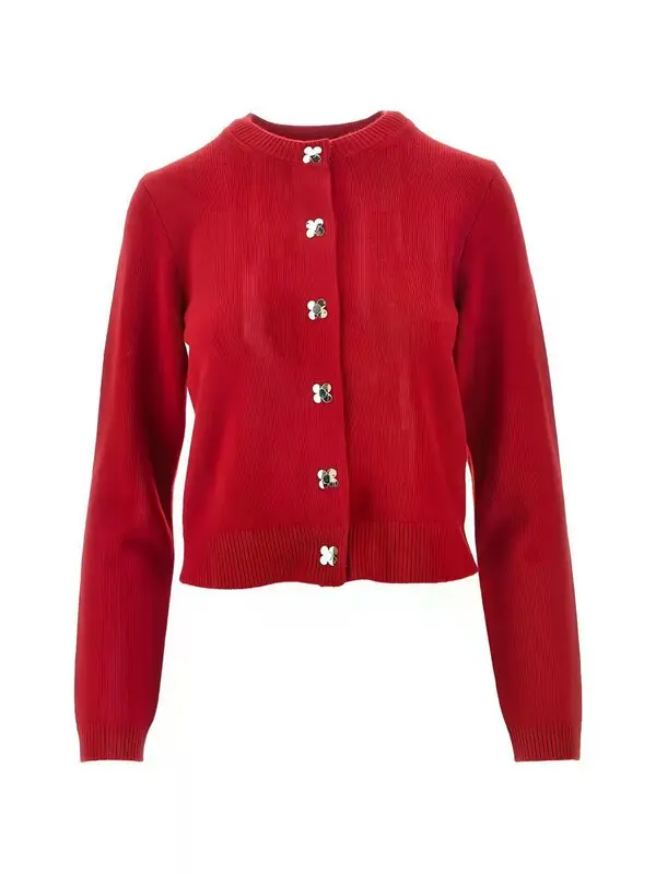 Tory Burch Flower-button Cardigan