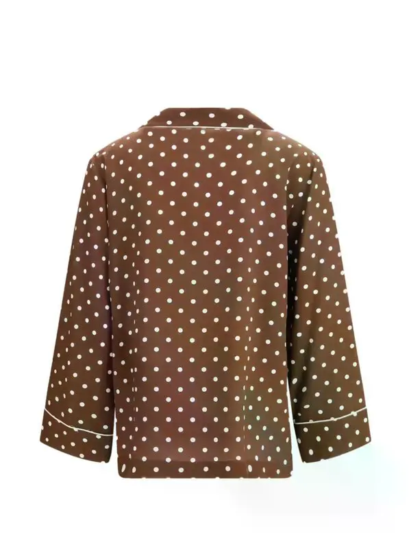 P.a.r.o.s.h Polka Dot Button Shirt