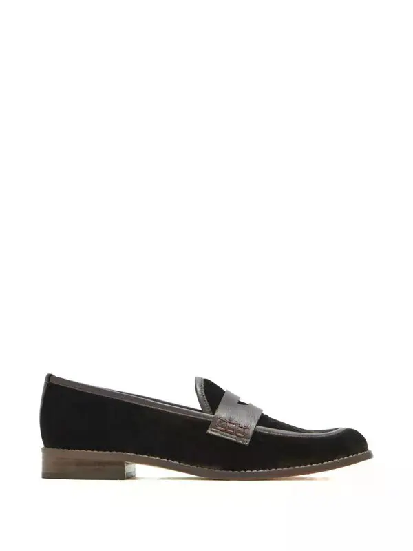 ANDREA GOMEZ Camila Cut-out Loafers