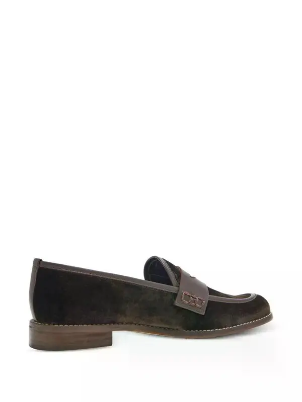 ANDREA GOMEZ Camila Cut-out Loafers