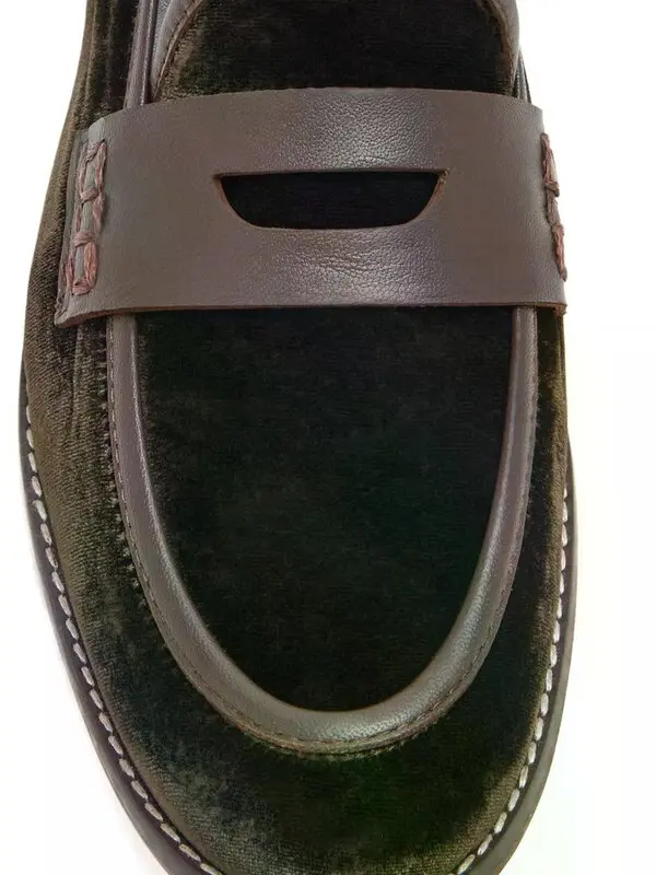 ANDREA GOMEZ Camila Cut-out Loafers