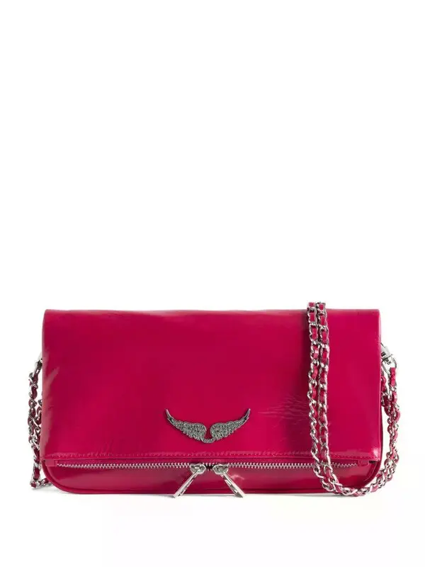 Zadig&Voltaire Rock Leather Crossbody Bag - Pink