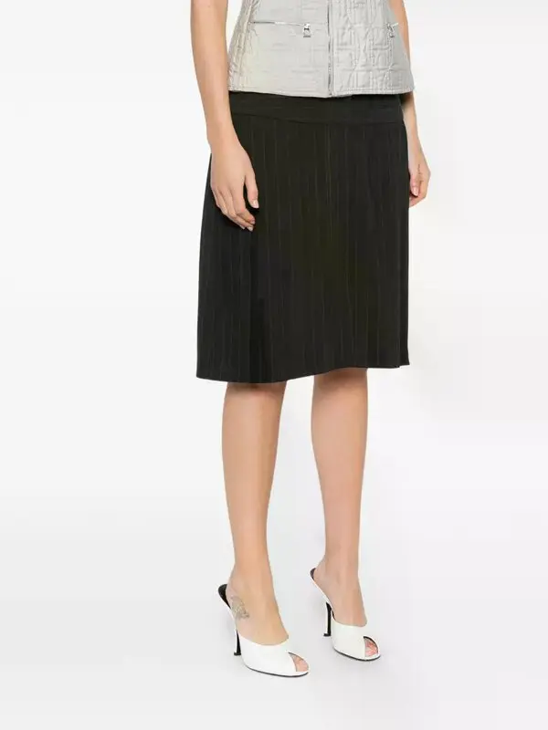 Dolce & Gabbana Pinstripe Wool Mini Skirt