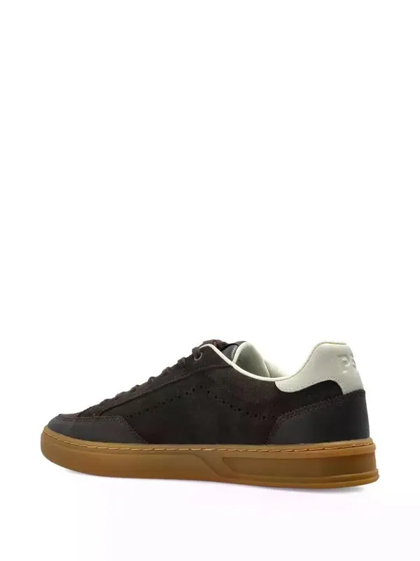 Paul Smith Perforated Lace-up Sneakers - Brown