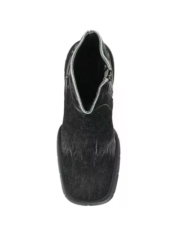 DIESEL® D-tex Platform Ankle Boots