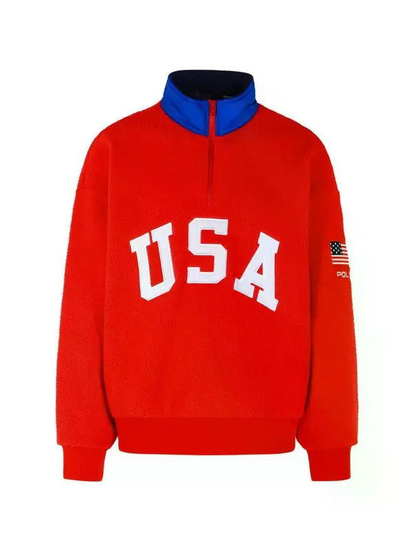 Polo Ralph Lauren Fleece Half-zip Sweater