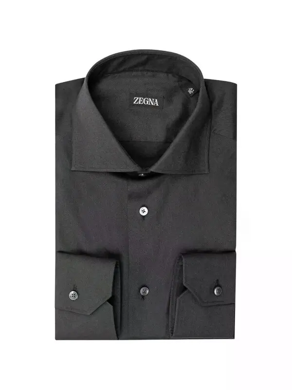 Zegna Buttoned Shirt - Grey