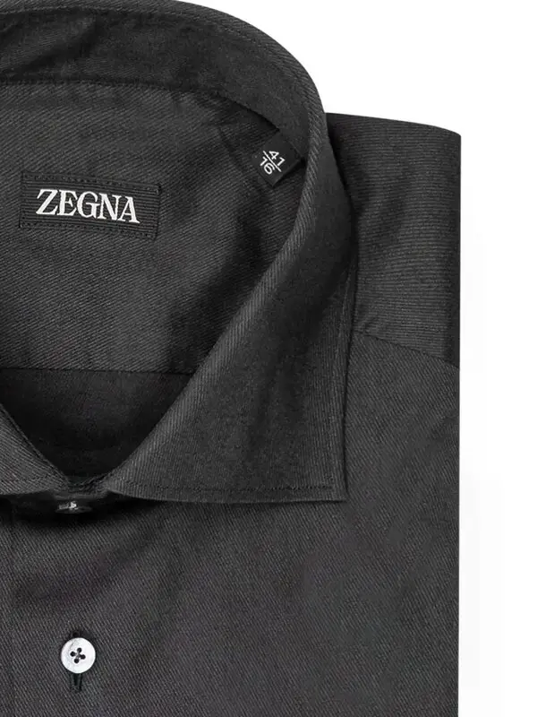 Zegna Buttoned Shirt - Grey