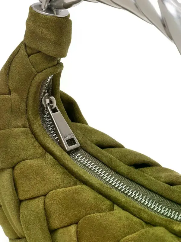 Jw Pei Woven Top-handle Shoulder Bag - Green