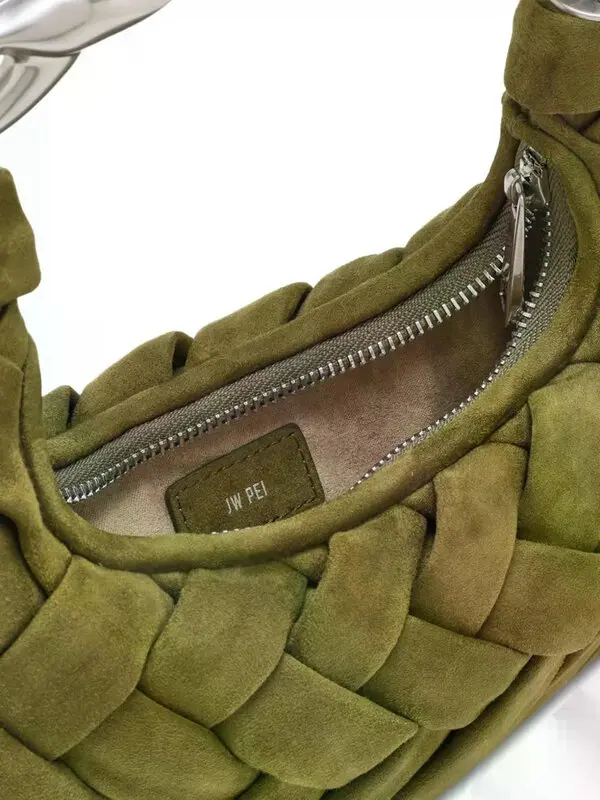 Jw Pei Woven Top-handle Shoulder Bag - Green